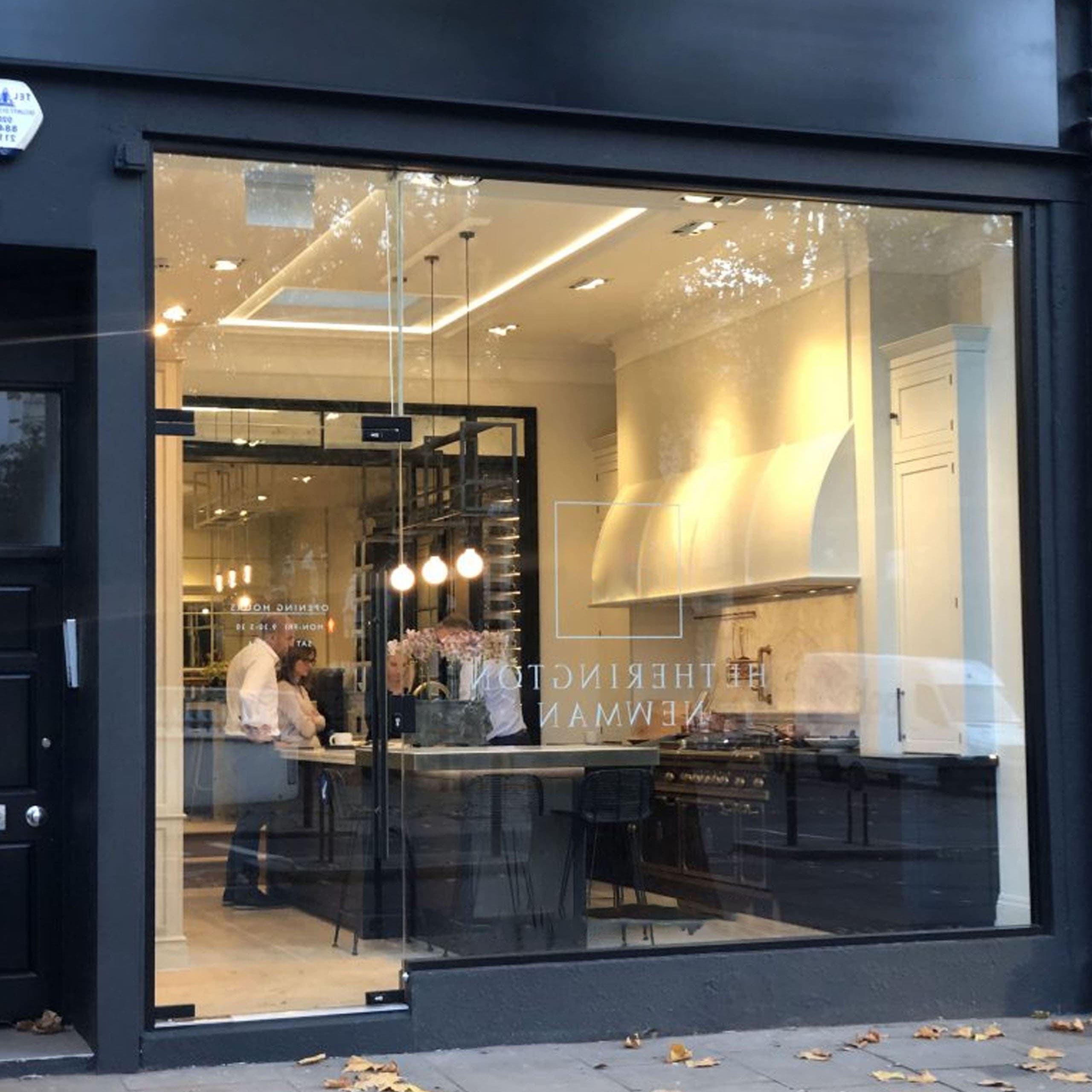 Frameless & Toughened Glass Shopfront Solution London, UK